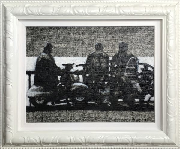 David Barrow - Smokey Town (Sold) - Cheshire Art Gallery