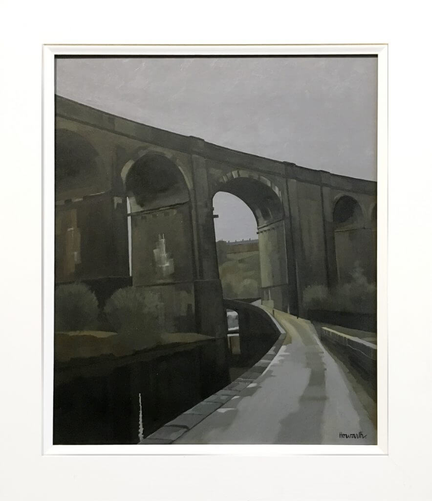 Russell Howarth - Saddleworth Viaduct (Sold) - Cheshire Art Gallery