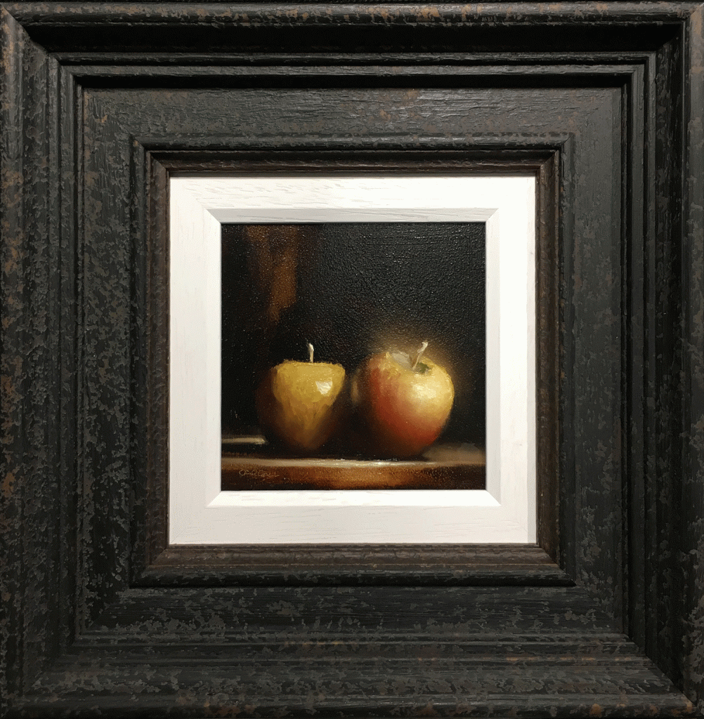 Neil Carroll - Pair of Apples (Sold) - Cheshire Art Gallery