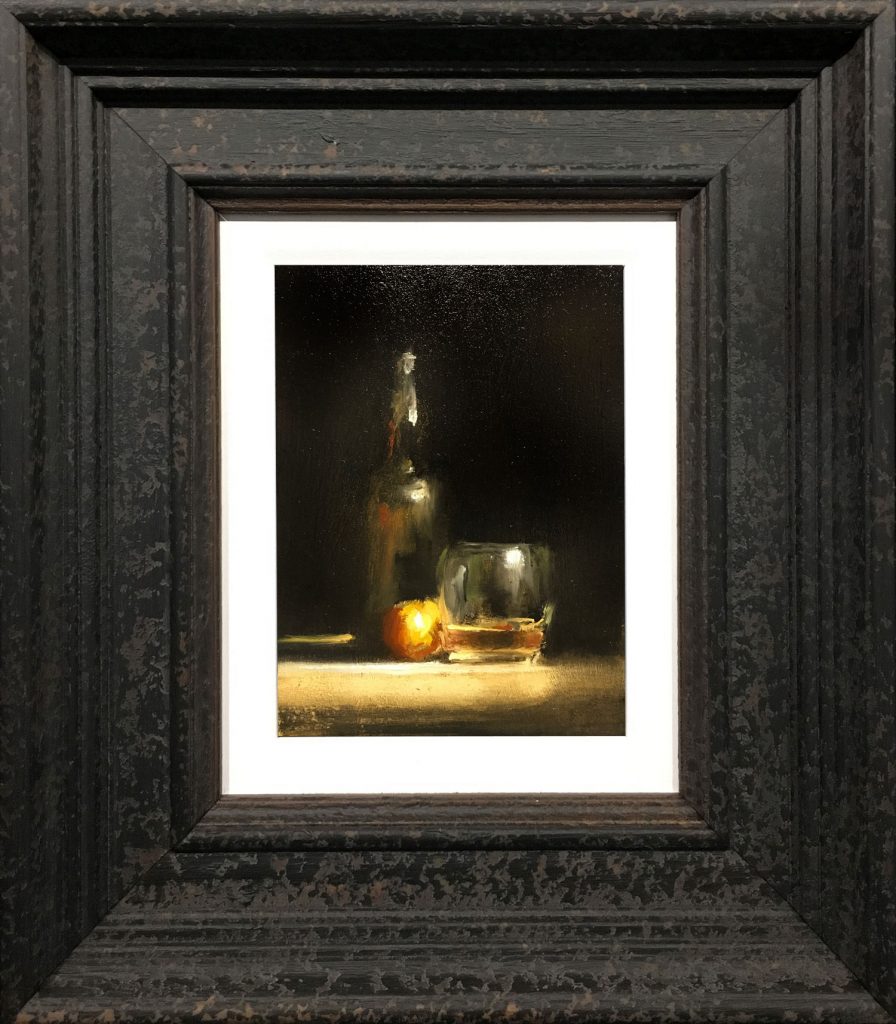 Neil Carroll Original Painting Night Cap for sale at Cheshire Art Gallery