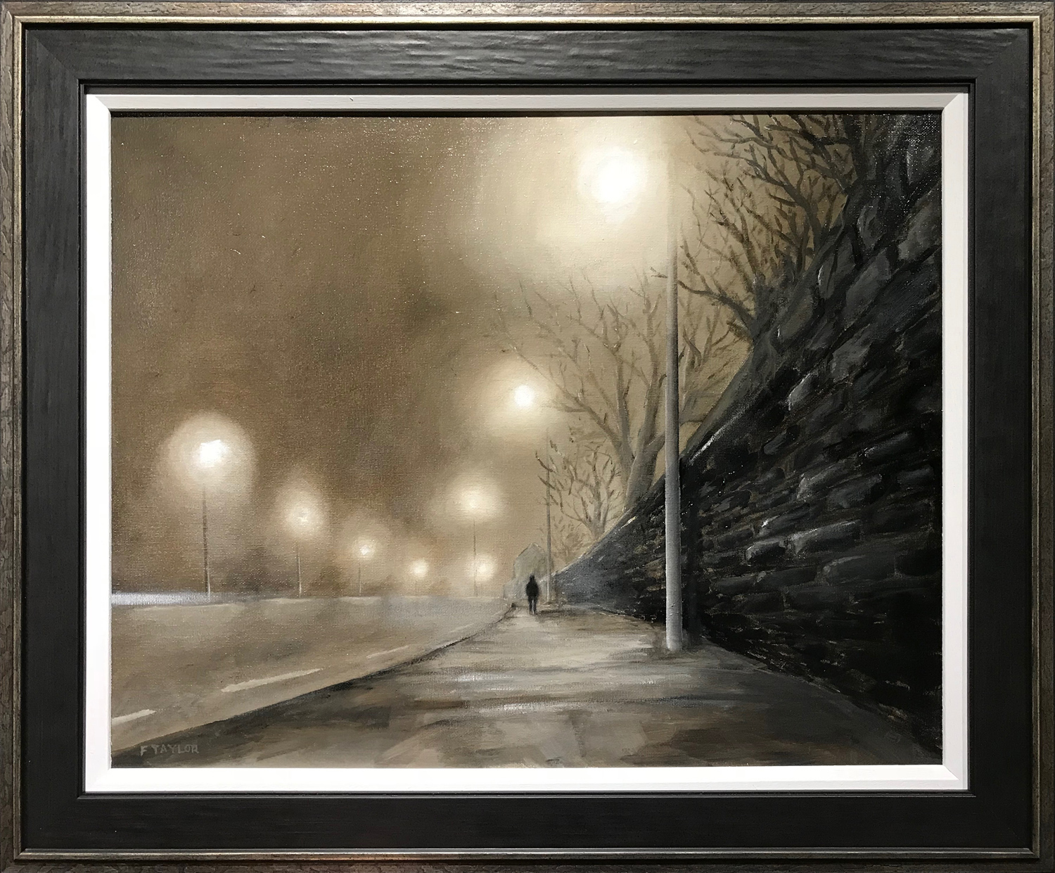 Fred Taylor Stockport Fog Original Painting for sale