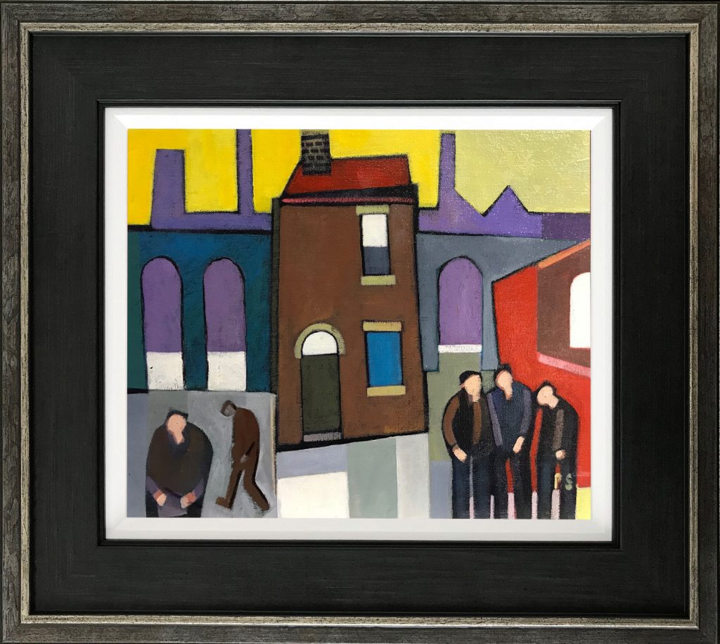 Peter Stanaway Miles Platting In Original Painting for Sale