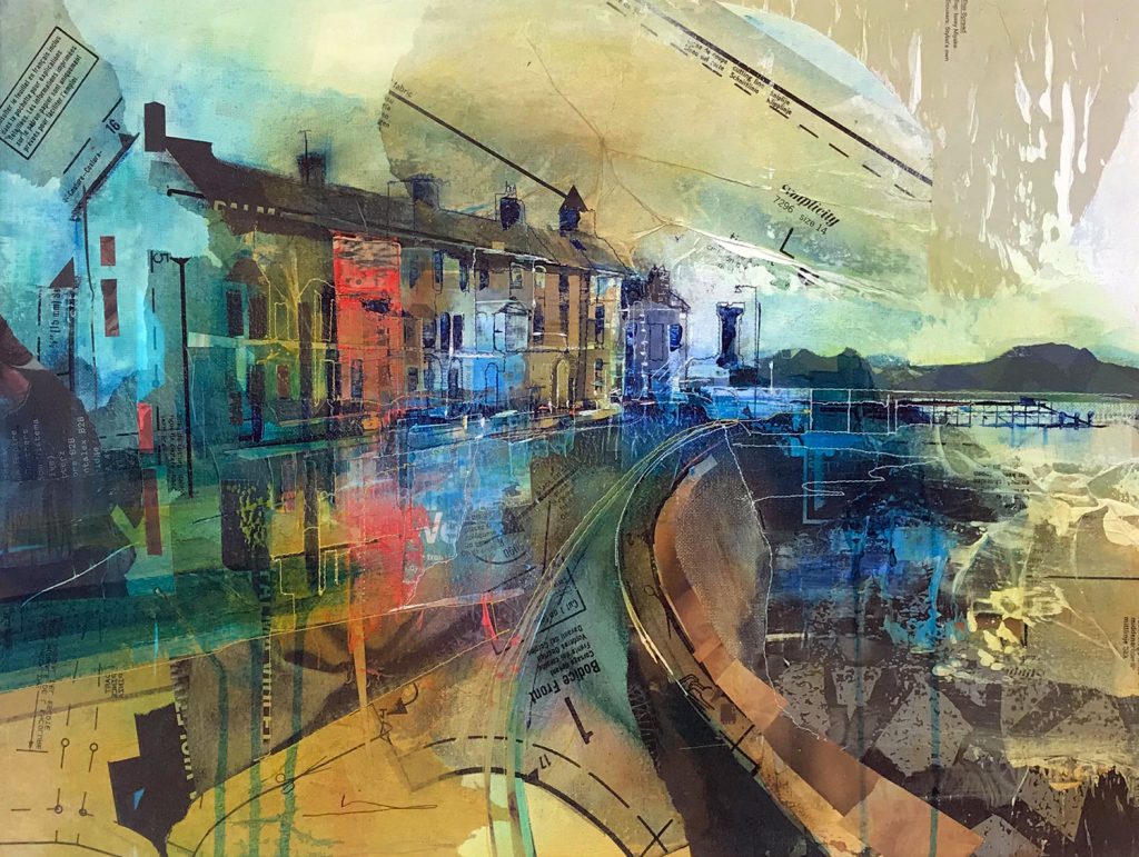 Rob Wilson - Coast Road, Beaumaris Original Painting for Sale