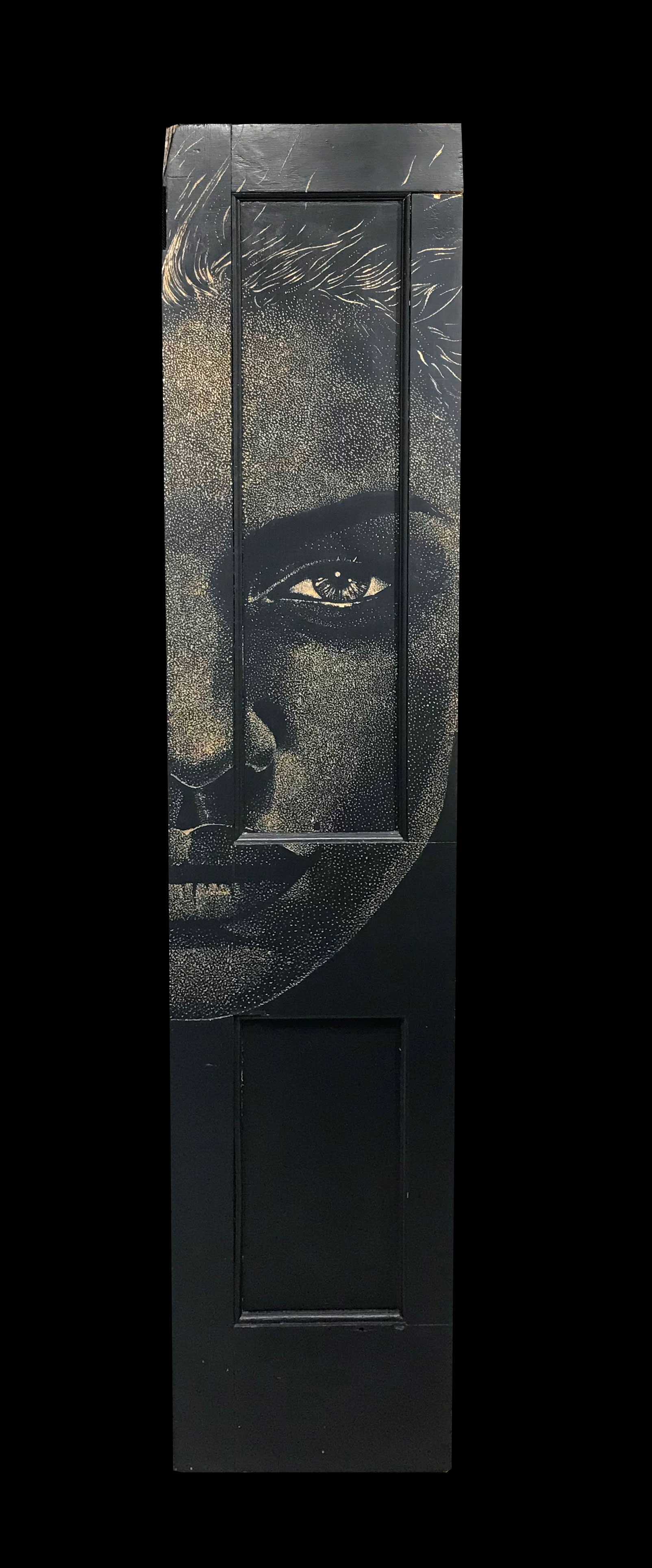Jamie Green Artist - Black Door - available at Cheshire Art Gallery