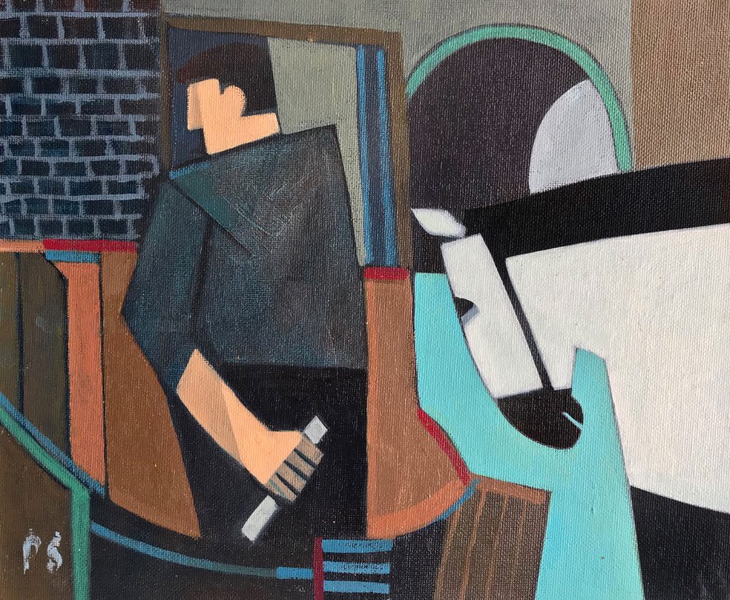 Peter Stanaway paintings available at Cheshire Art Gallery