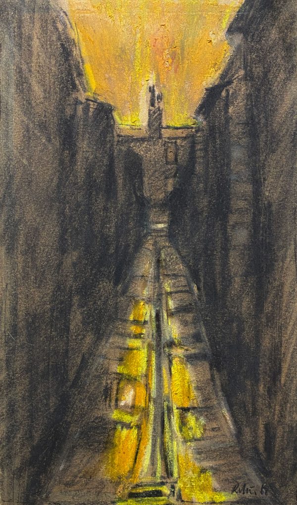 Harold Riley Back Street 1968