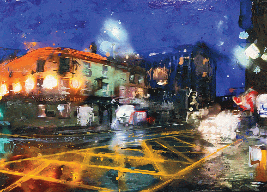 Ben Ark - Contemporary Mixed Media Artist - Cheshire Art Gallery