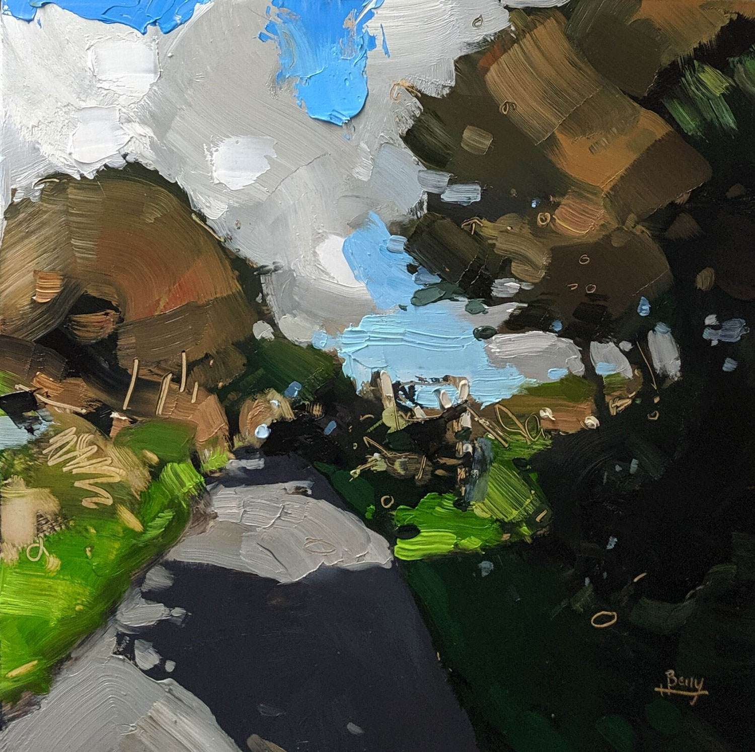 Hester Berry - Autumn Near Watersmeet