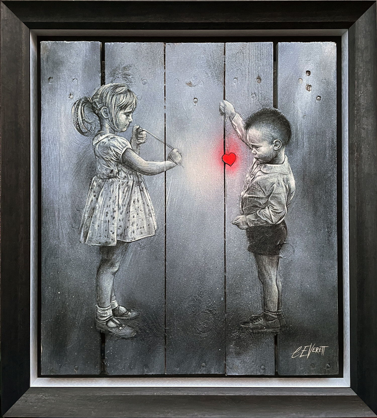 Craig Everett - Don't Break My Heart Original Painting for Sale