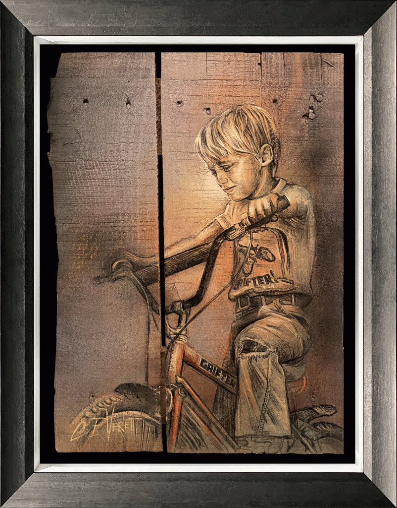 Craig Everett - Grifter Study Original Painting for Sale