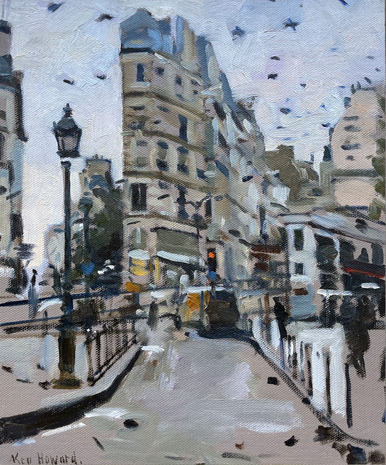 Ken Howard – Paris Original Painting