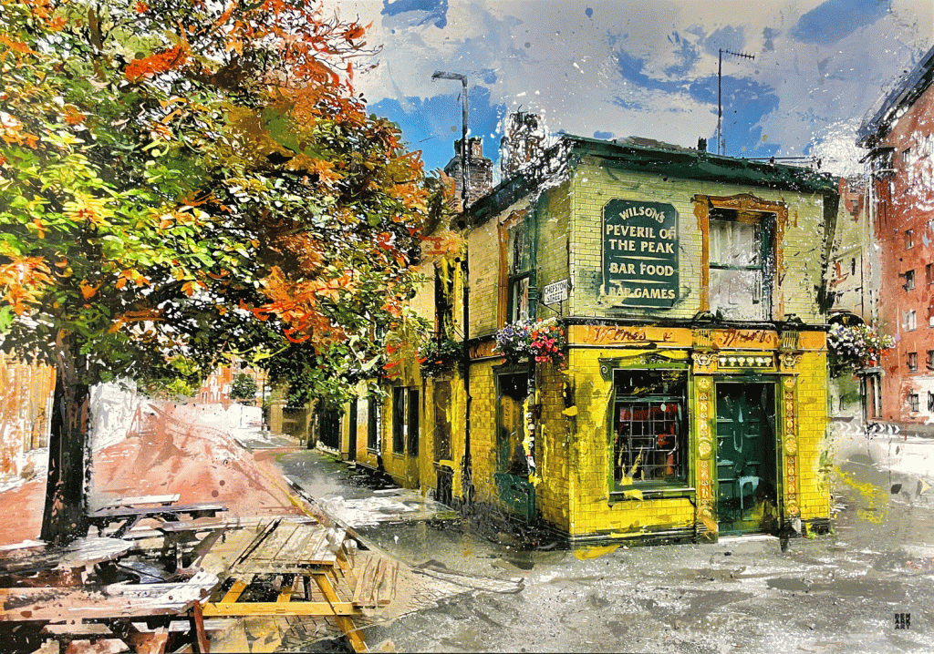 Ben Ark - Triangular Island - Original Artwork for Sale at Cheshire Art ...