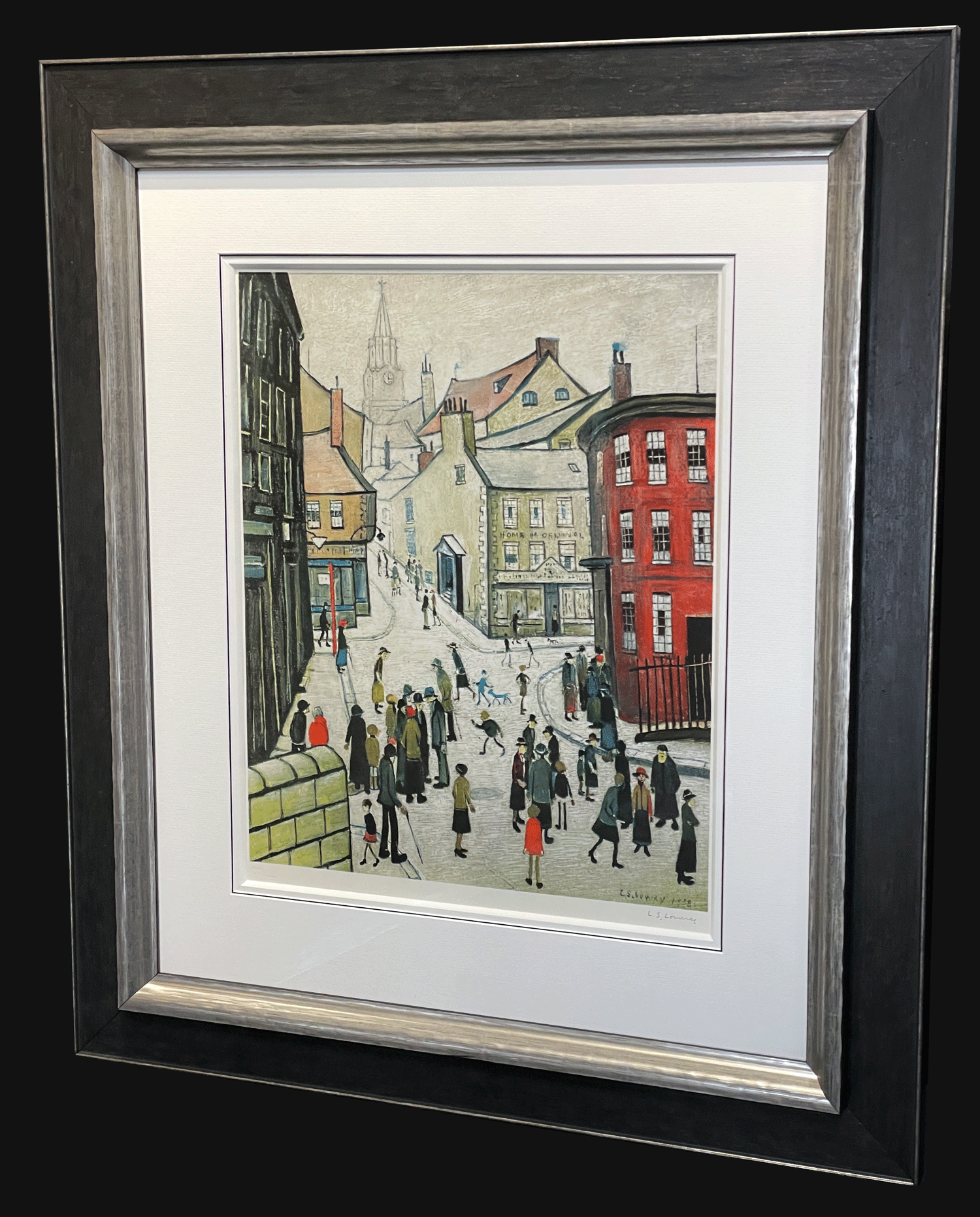 L S Lowry - Berwick Upon Tweed Signed Limited Edition Print