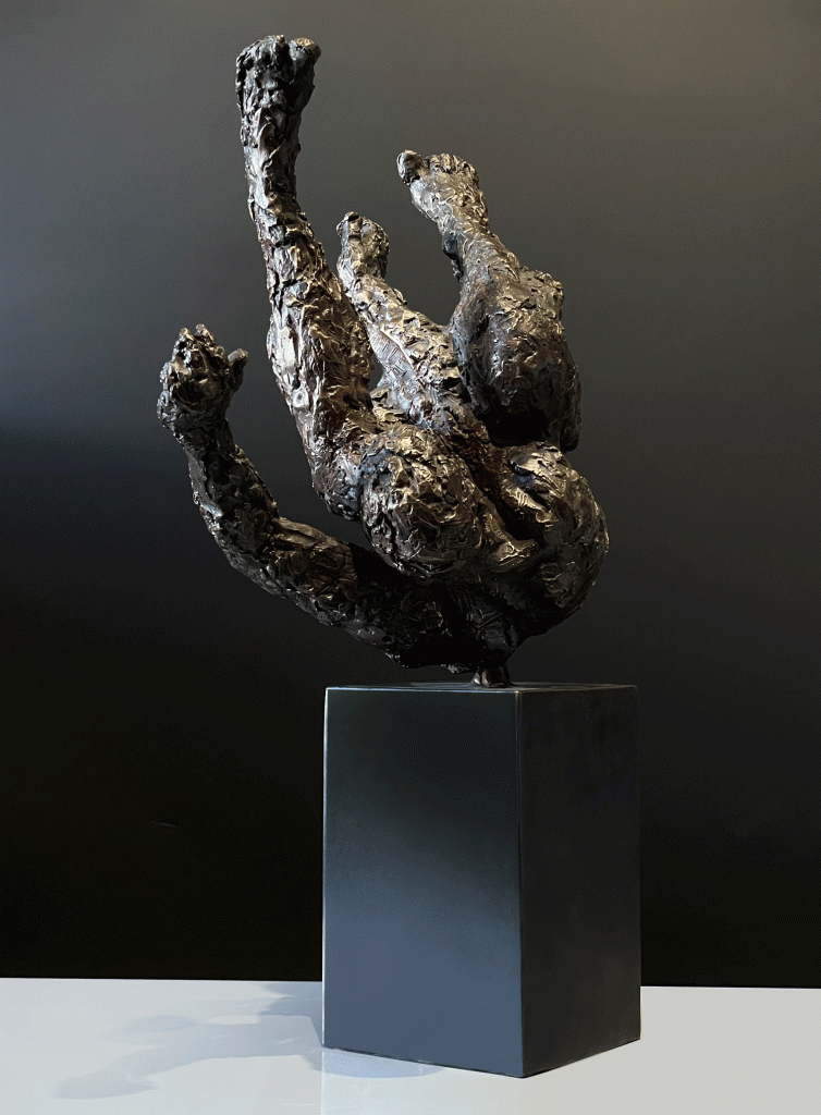 Ian Edwards - The Fall Bronze Sculpture for Sale