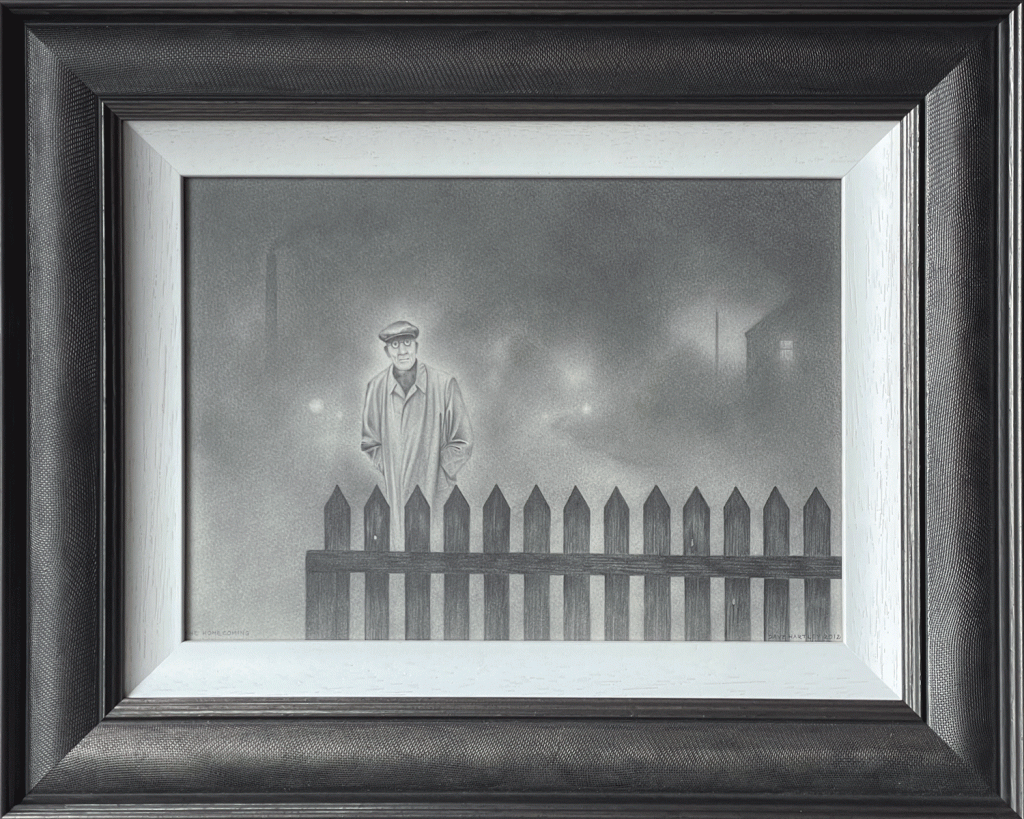 Dave Hartley - The Homecoming - Original Drawing for Sale