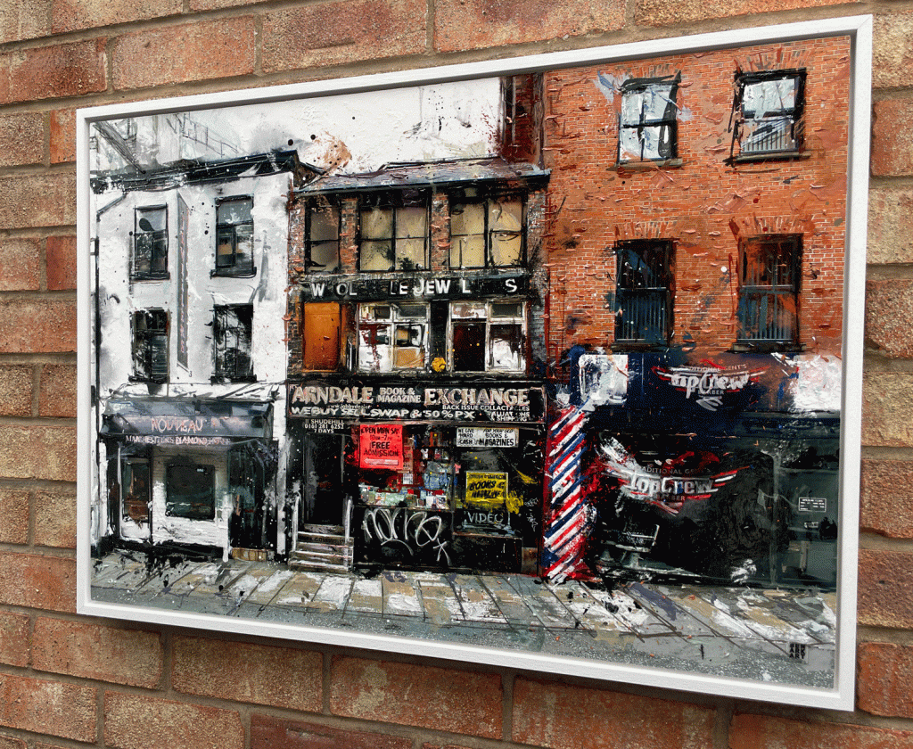 Ben Ark - The Book Exchange - Original Artwork for Sale