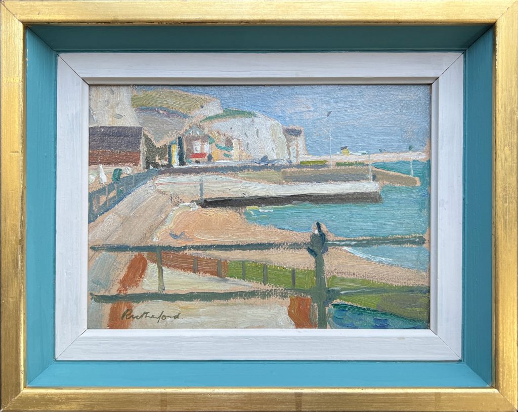 Harry Rutherford - Harbour Original Painting for Sale