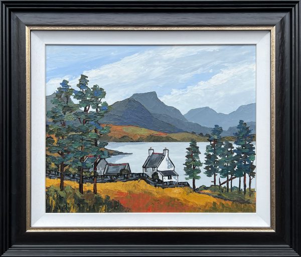 David Barnes (1942-2021) - Welsh Landscape at Cheshire Art Gallery