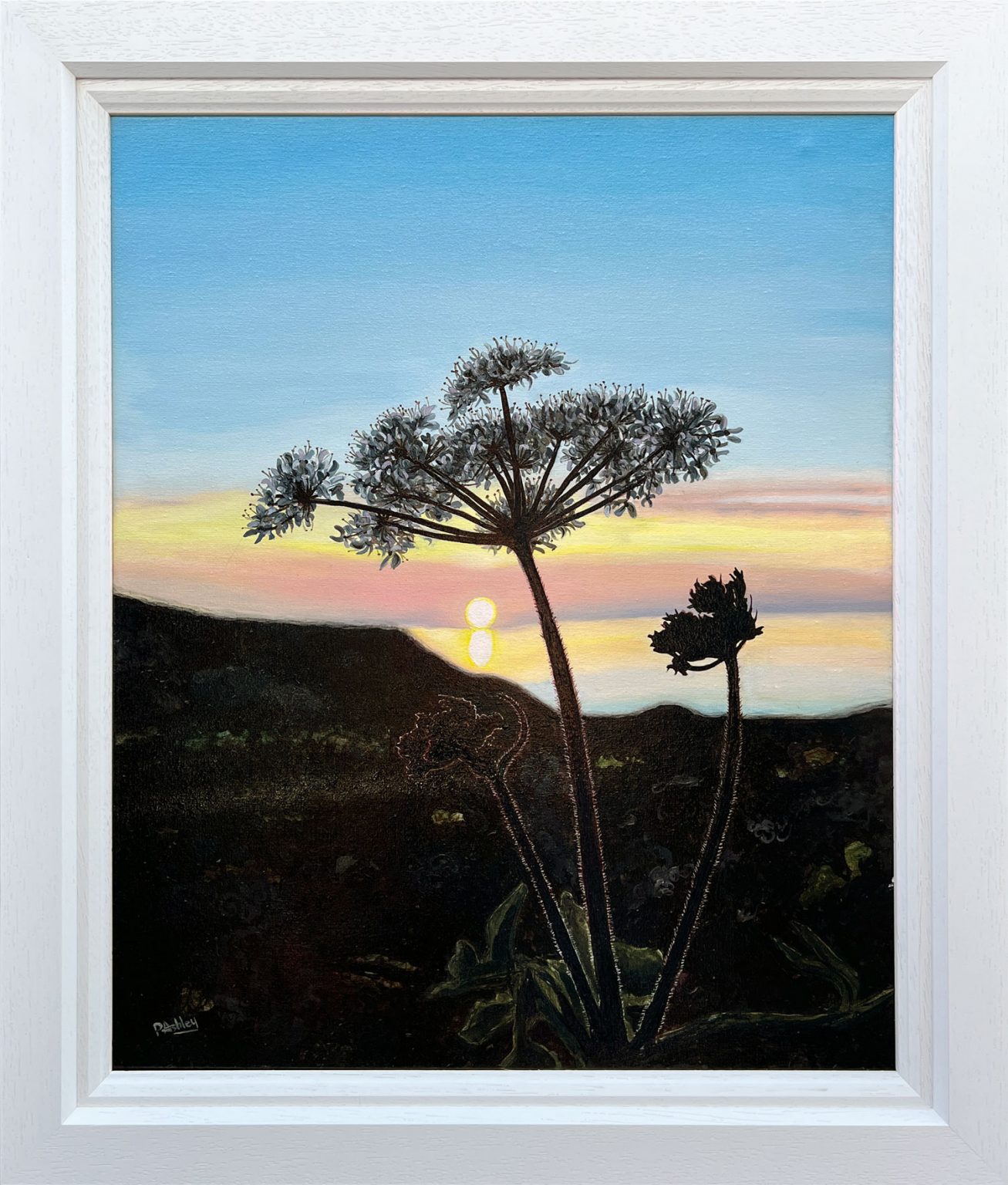 Phil Ashley - Hogweed Original Painting for Sale