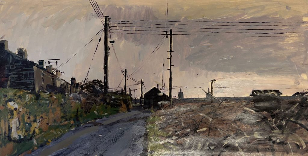 Ken Howard – Country Lane Original Painting
