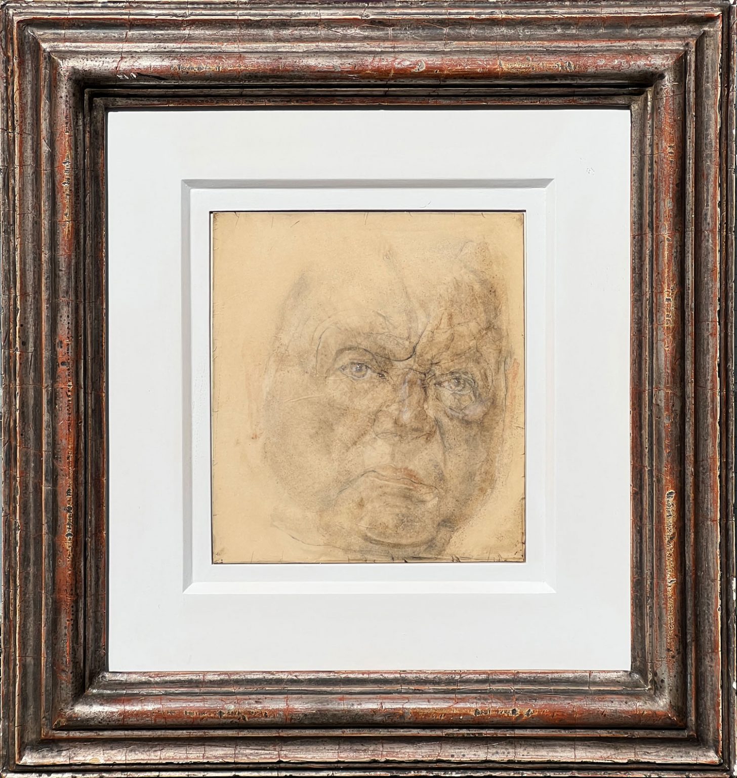 Steve Goddard - Francis Bacon Original Painting For Sale