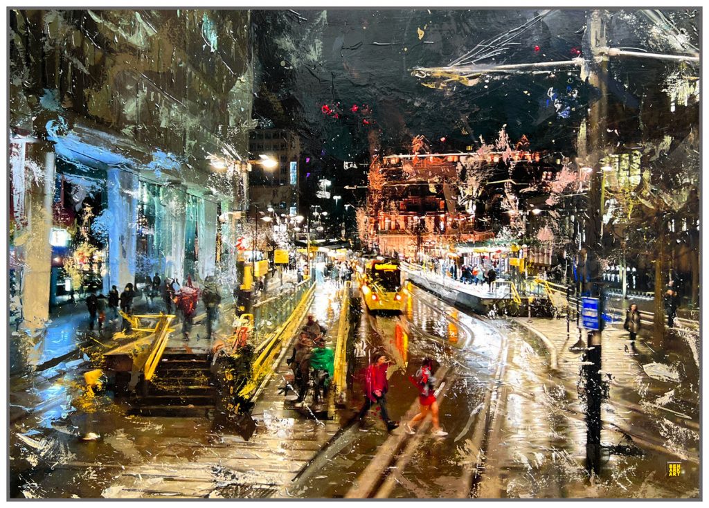 Ben Ark - St Peters Square - Original Artwork for Sale