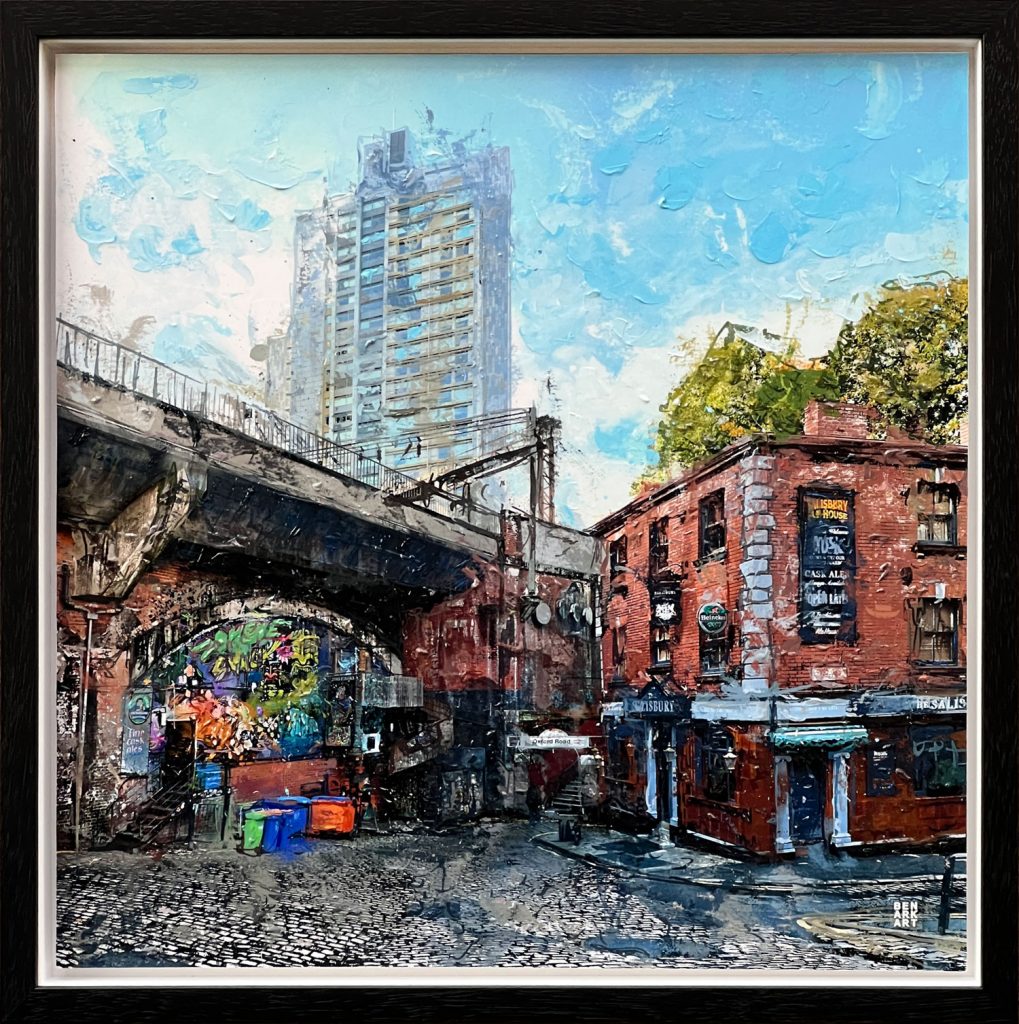 Ben Ark - Contemporary Mixed Media Artist - Cheshire Art Gallery