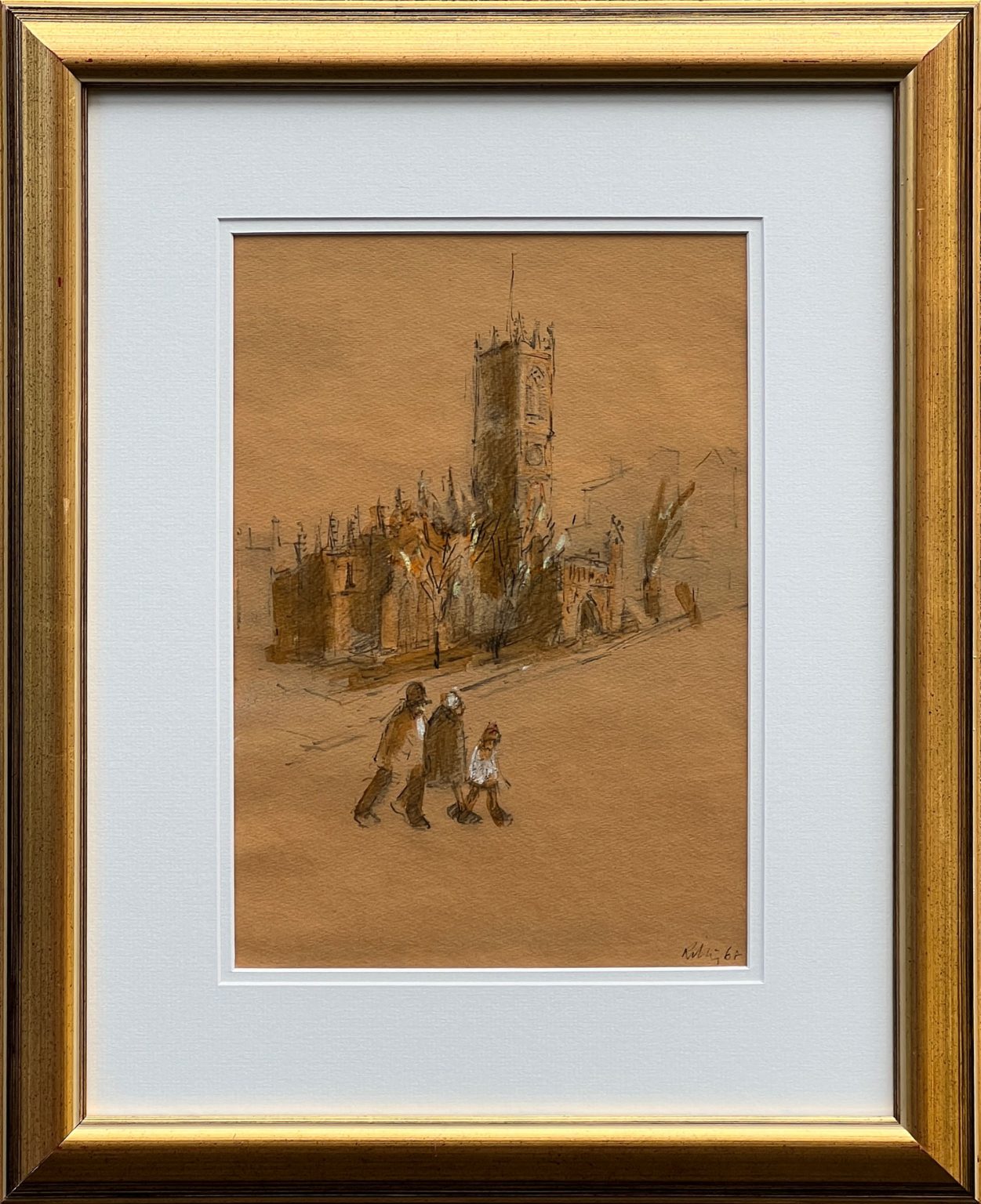 Harold Riley Artist - Paintings at Cheshire Art Gallery