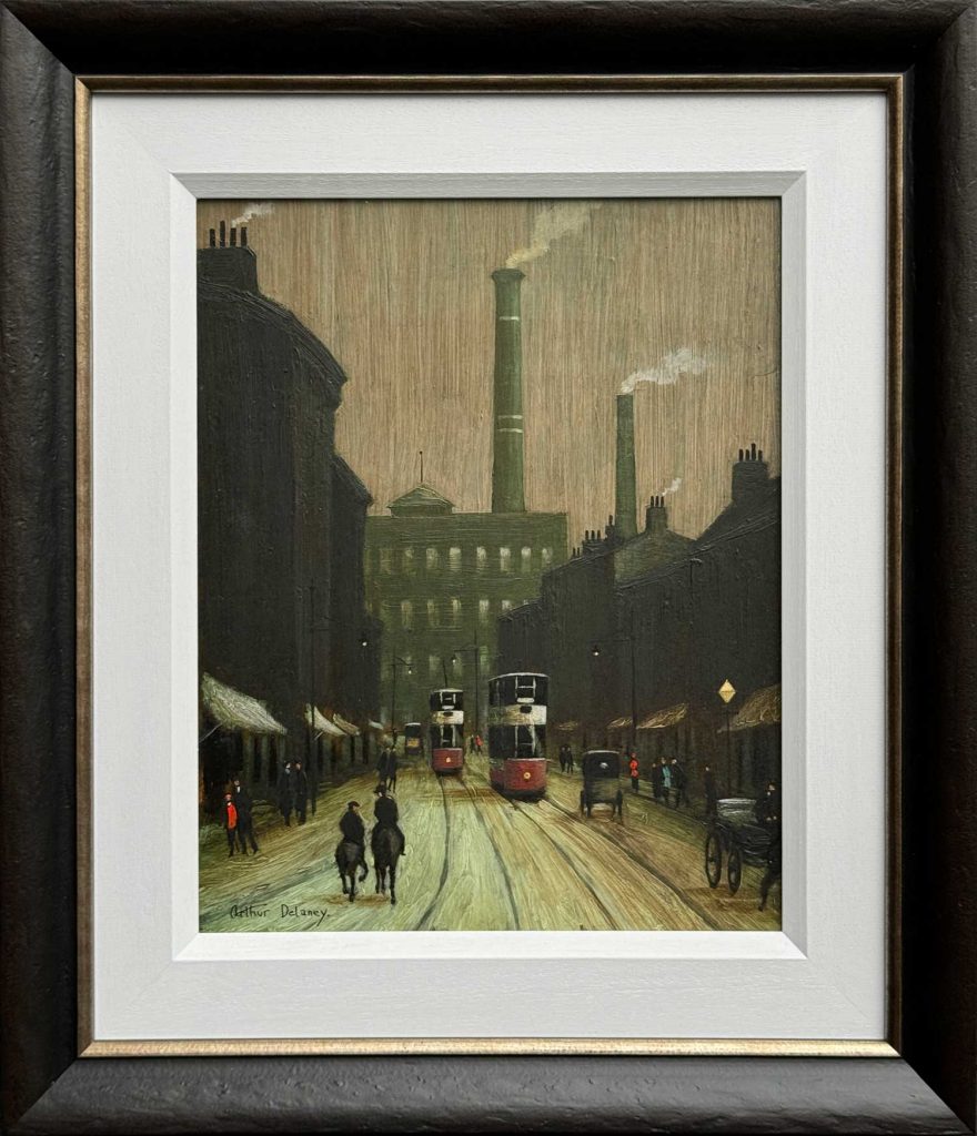 Arthur Delaney Original Paintings for Sale at Cheshire Art Gallery