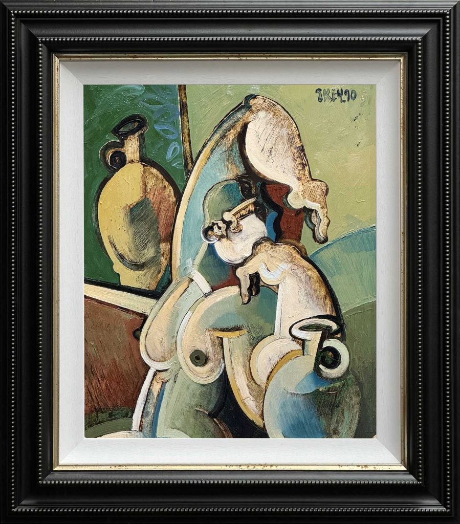 Geoffrey Key Original Paintings & Mixed Media Works for Sale