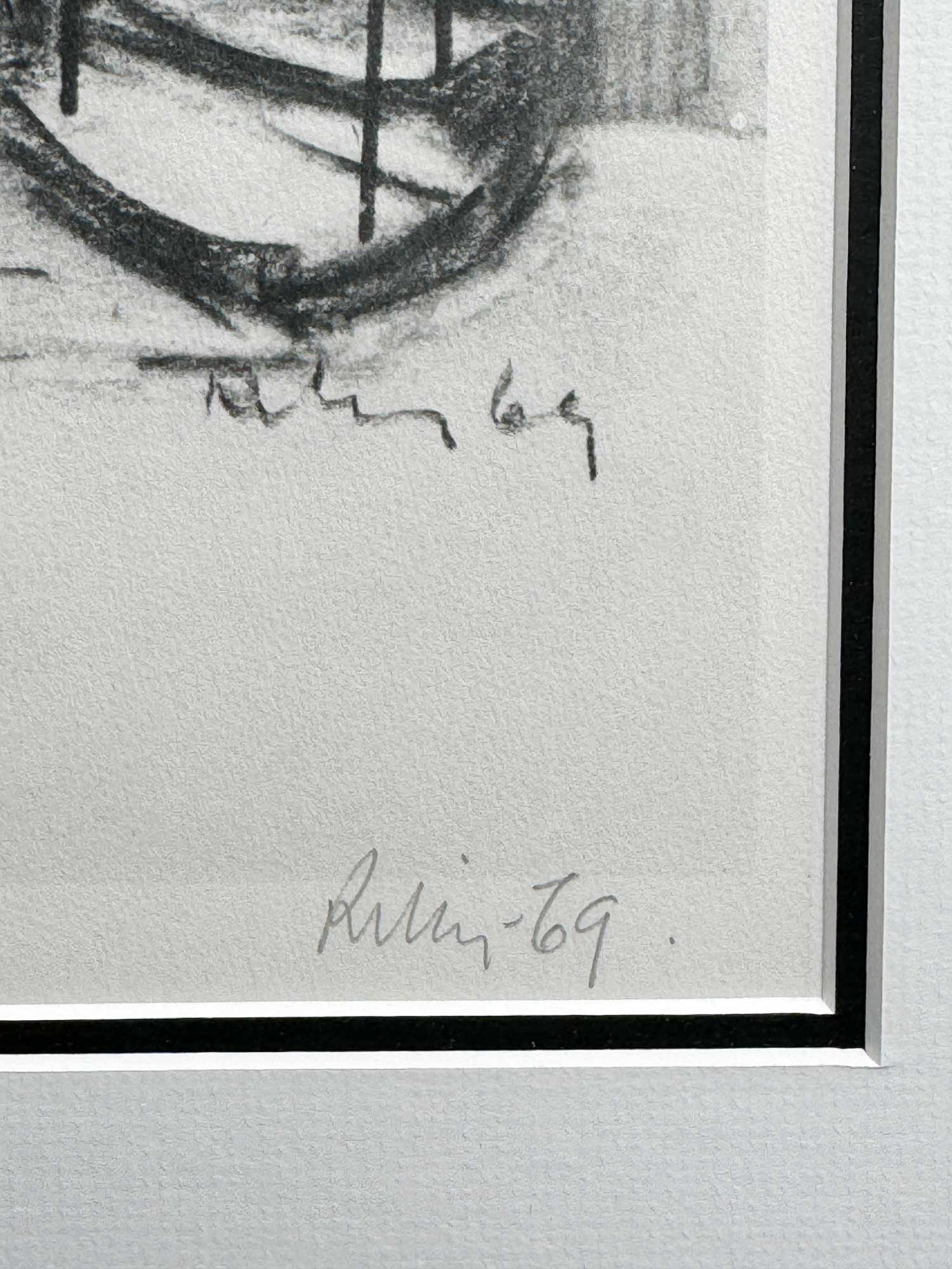 Harold Riley - Gertrude Street Signed Print