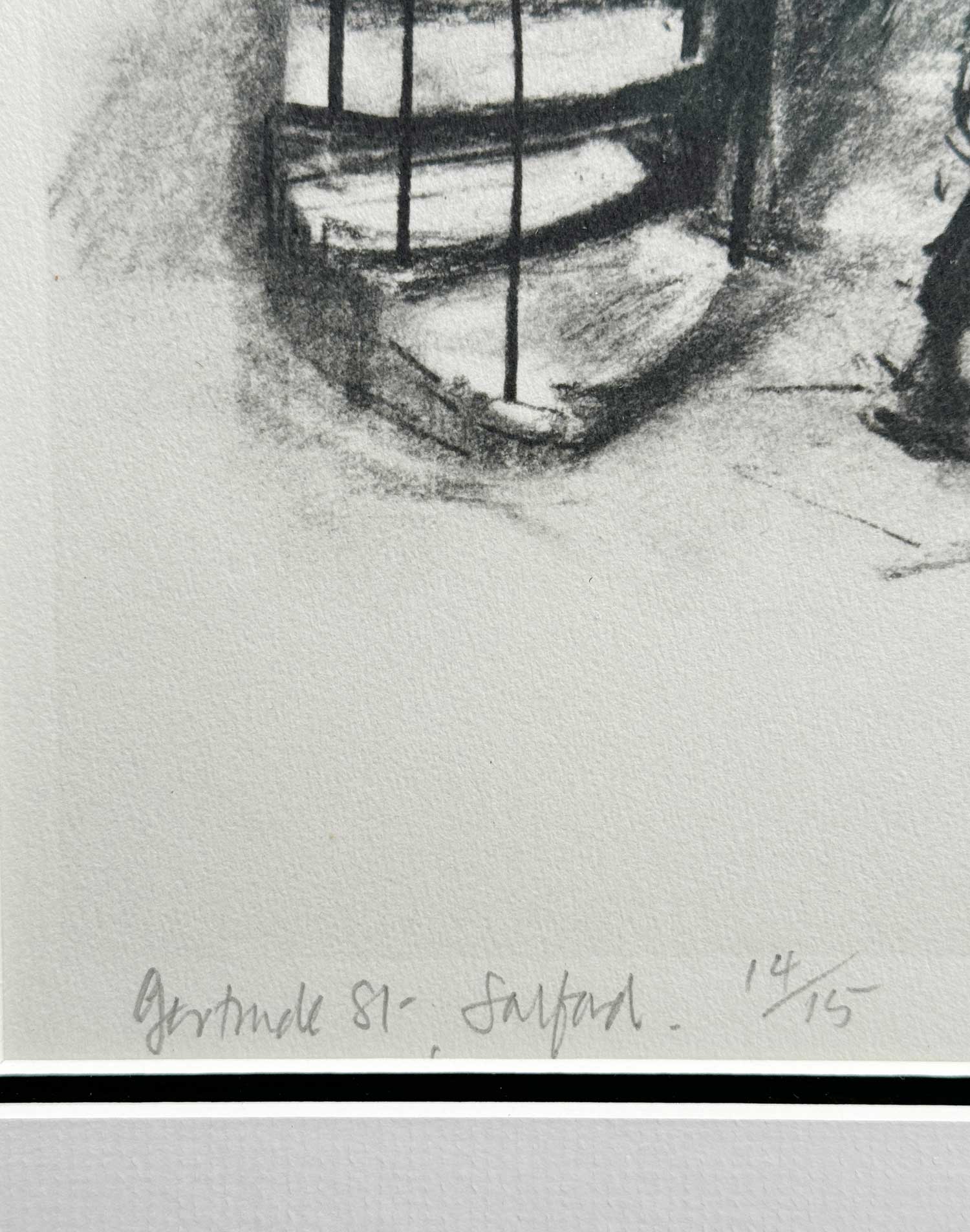 Harold Riley - Gertrude Street Signed Print