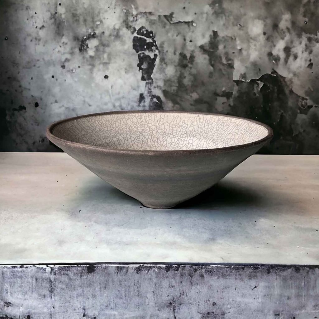 David Roberts - Large 1977 Raku Bowl