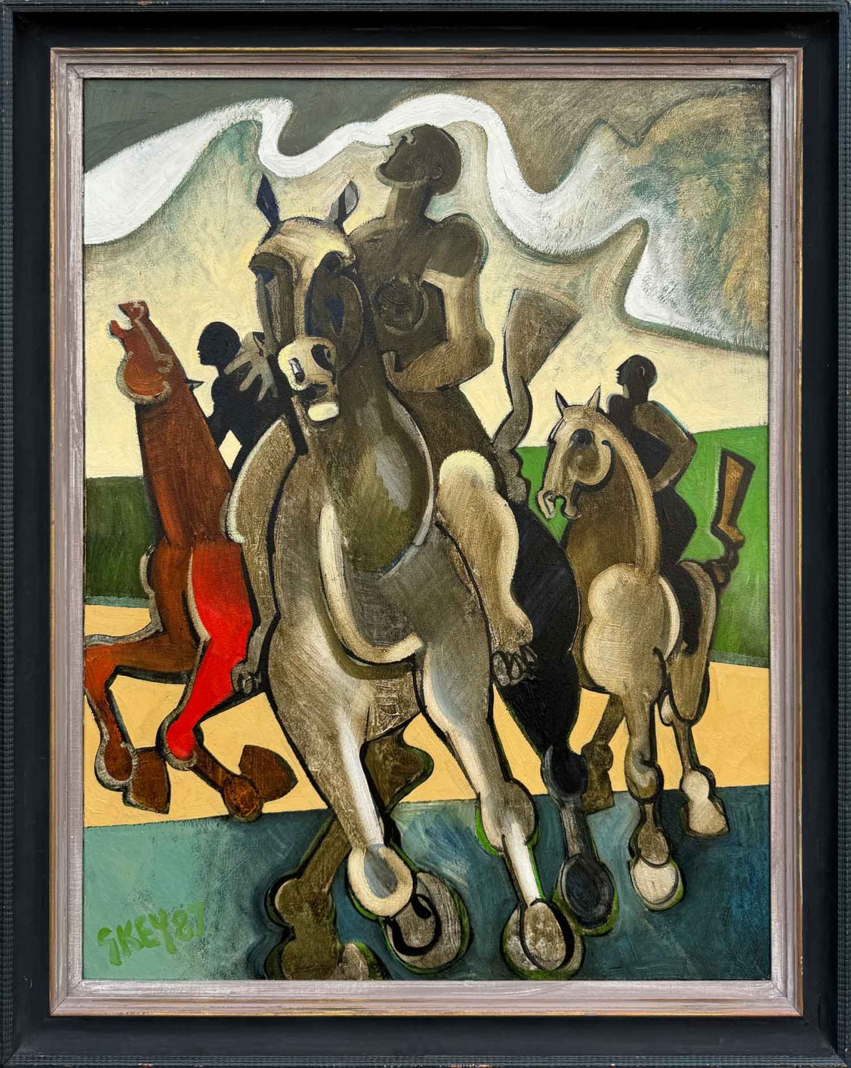 Geoffrey Key Original Paintings & Mixed Media Works for Sale