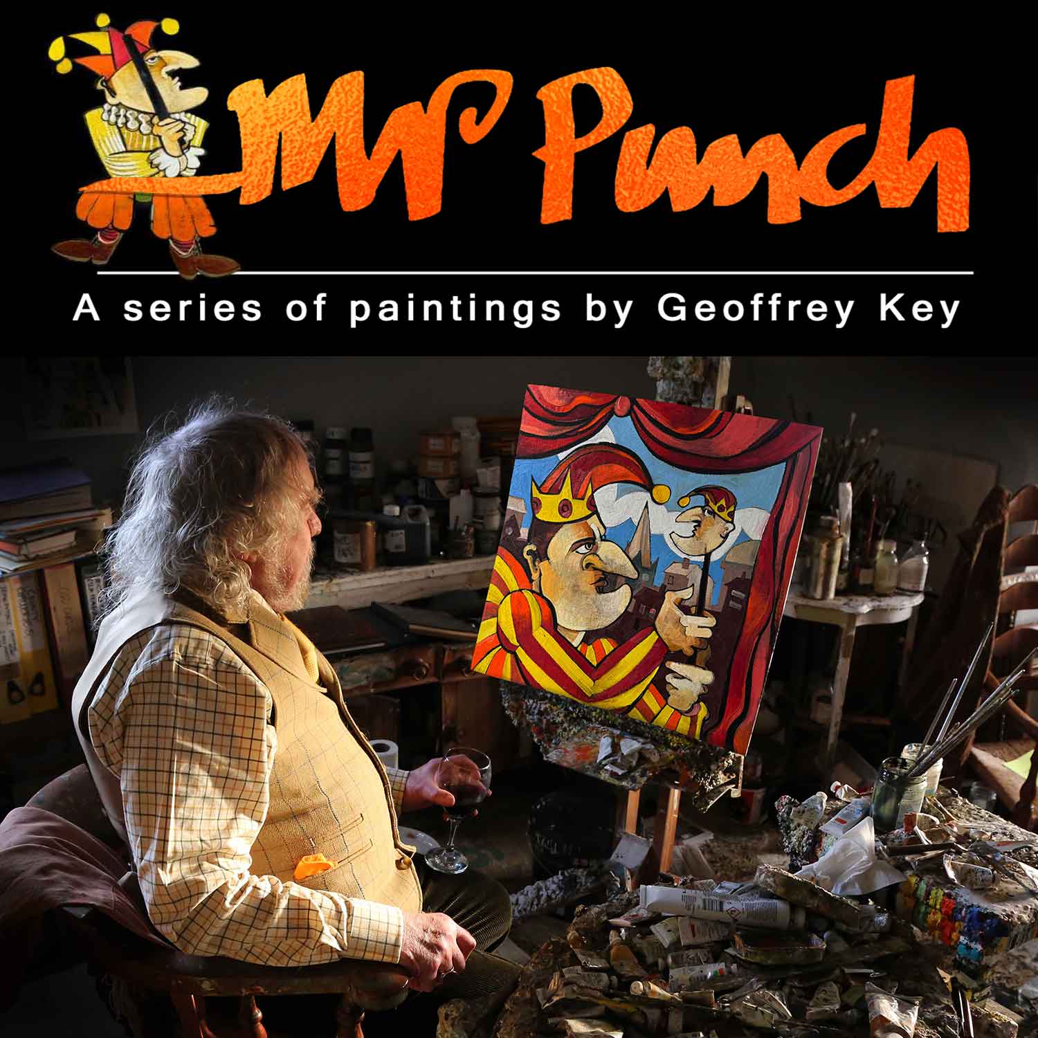 GEOFFREY KEY - MR PUNCH EXHIBITION