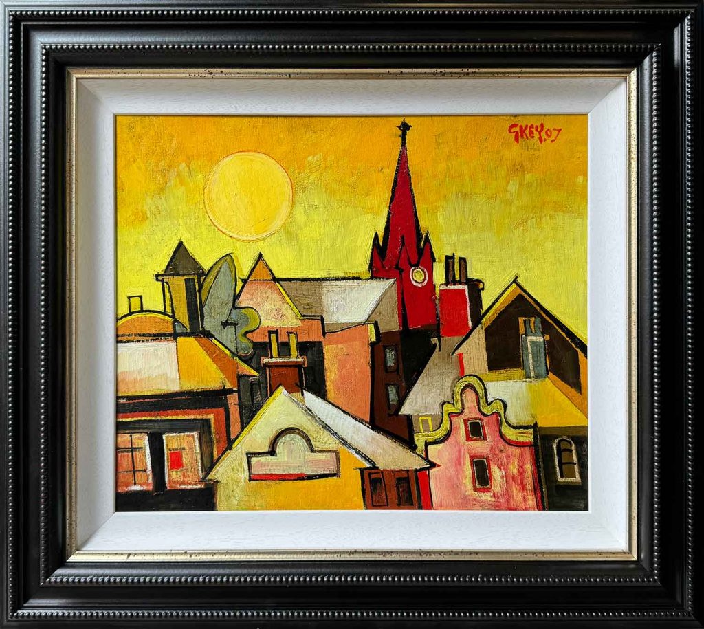 Geoffrey Key - Red Church