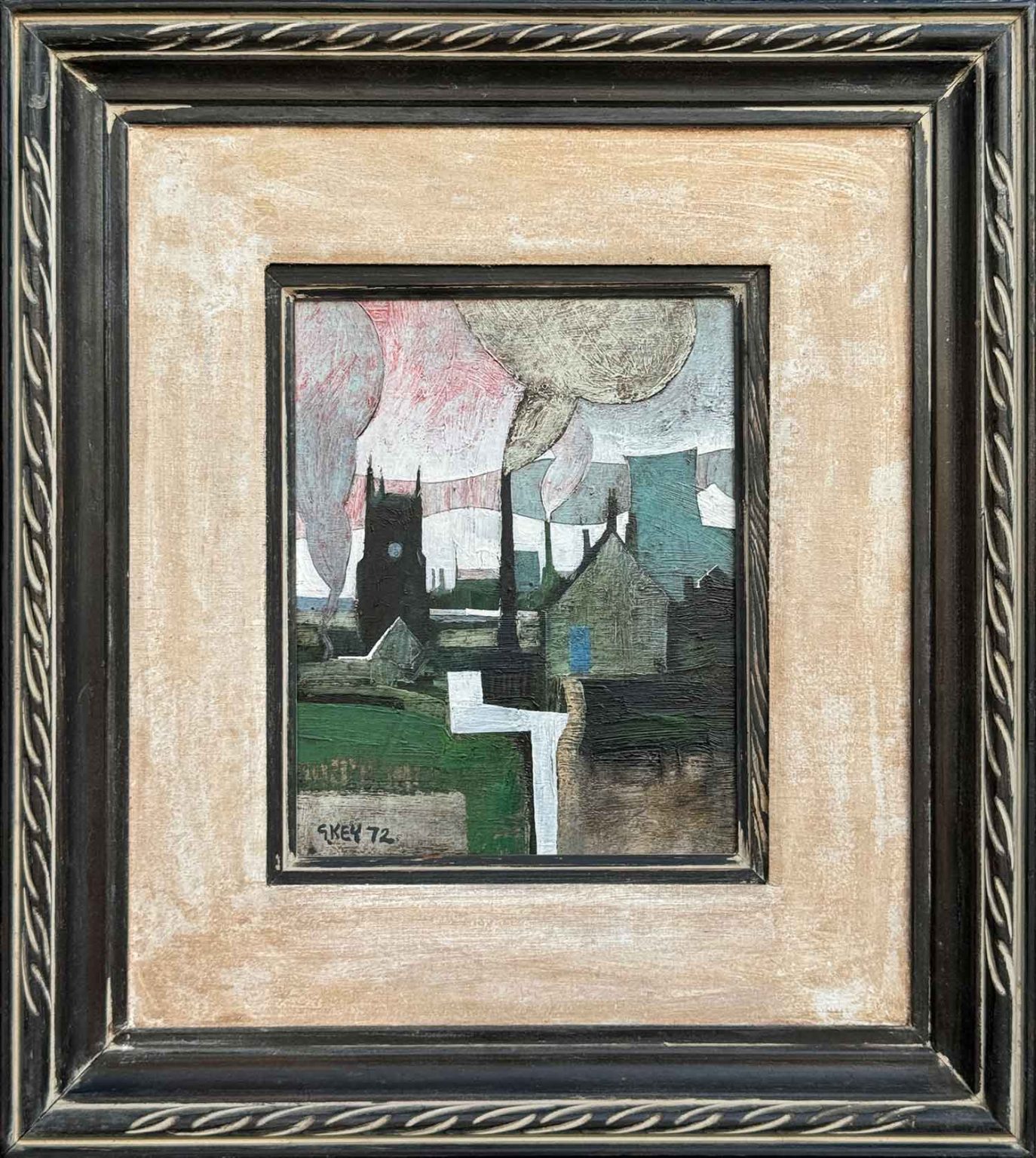 Geoffrey Key Original Paintings & Mixed Media Works for Sale