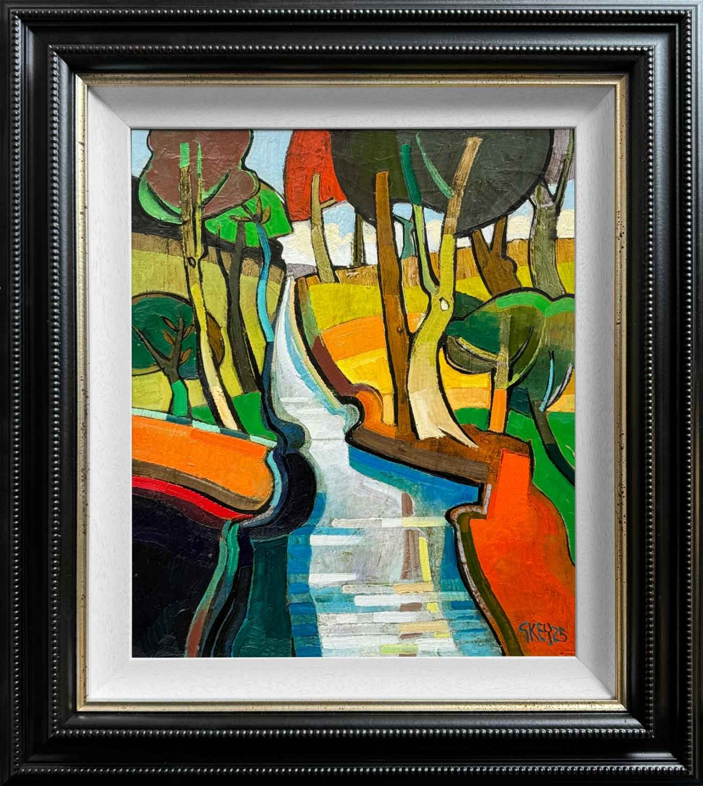 Geoffrey Key Original Paintings & Mixed Media Works for Sale